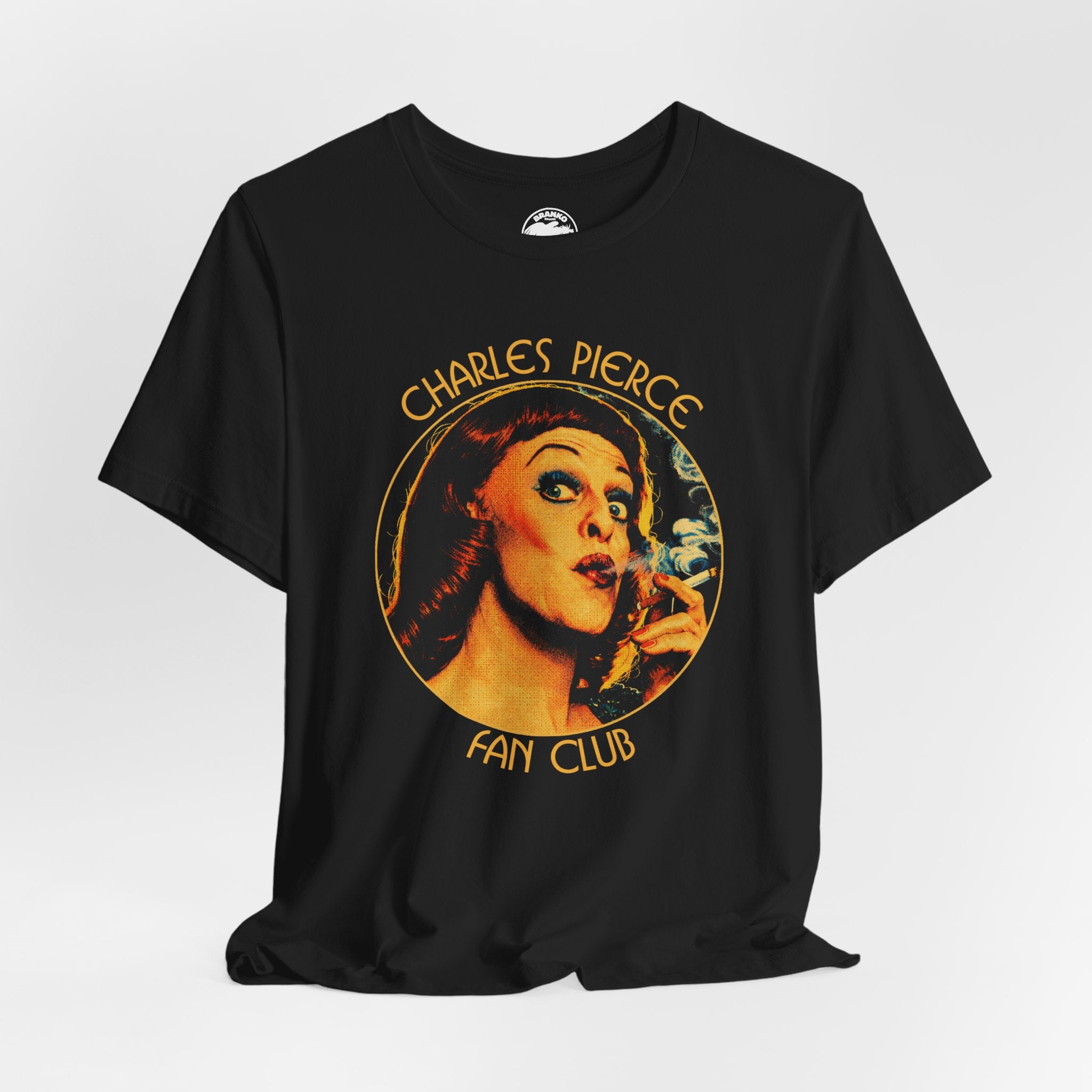 Charles Pierce Fan Club (Graphic with Vintage Print Effect) – Branko Brand